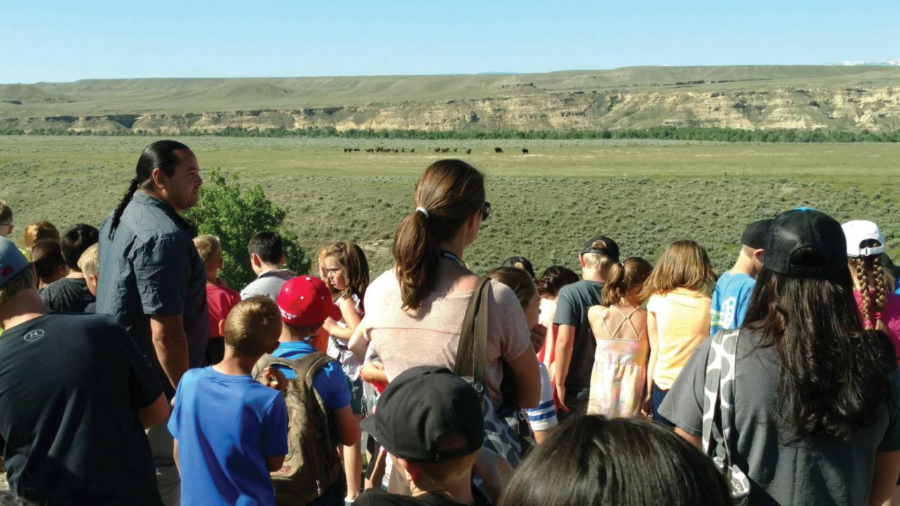 Buffalo Restoration and Land Rematriation on the Wind River Reservation ...